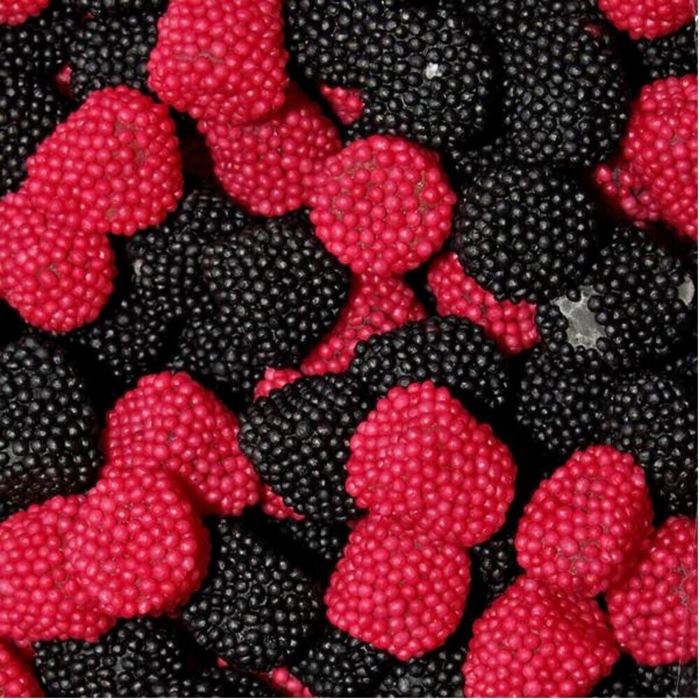 Black & Raspberry Berries - Candy Delivered from £1.20