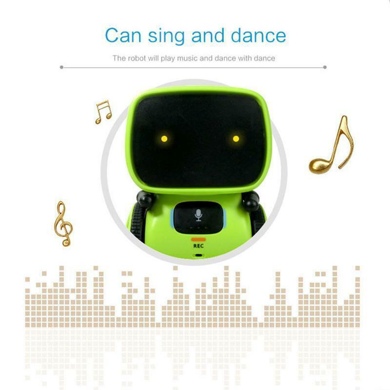 Shop Intelligent Voice Control Kids Robot Smart Action Dancing Gesture ...
