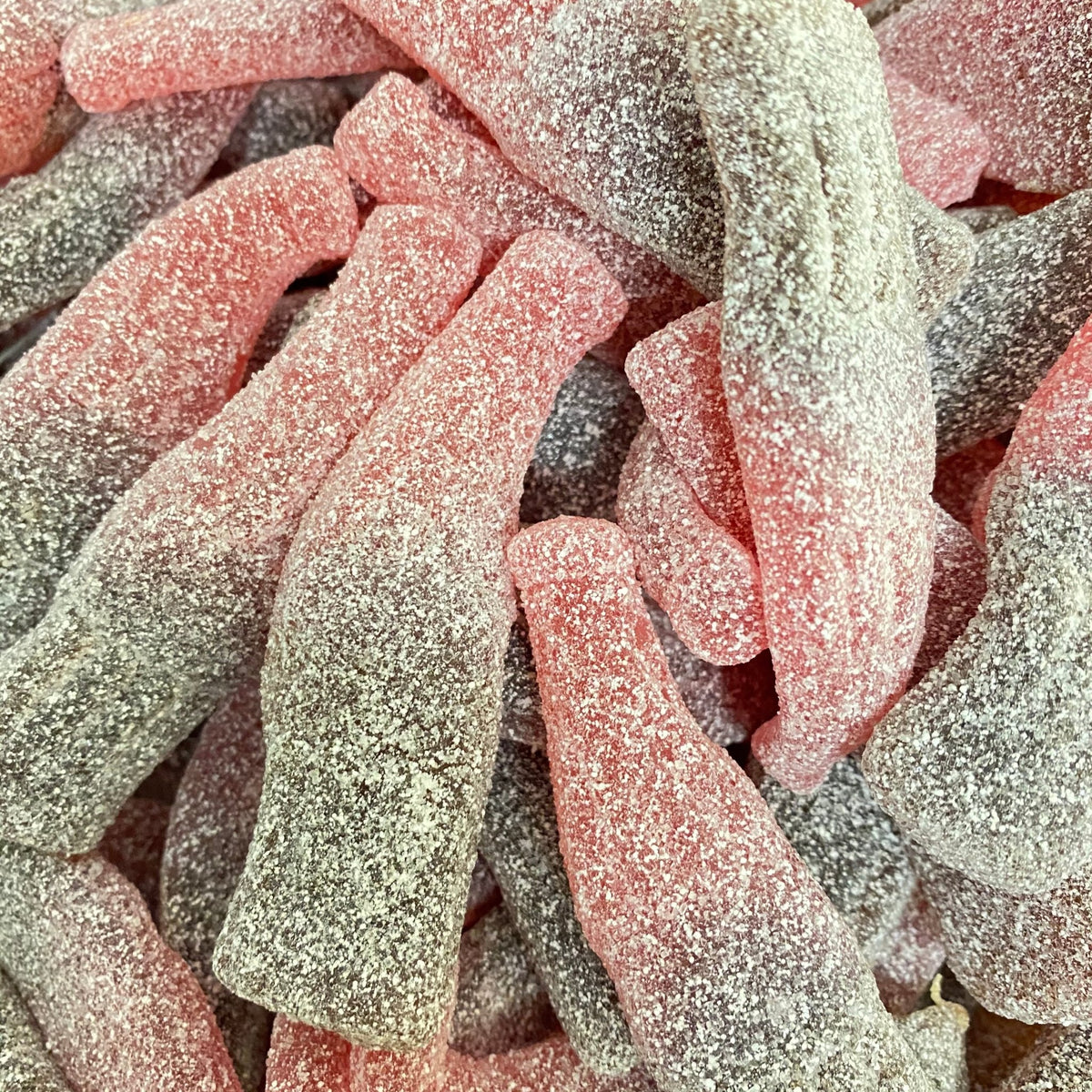 Jumbo Fizzy Cherry Cola Bottles - Candy Delivered from £1.40