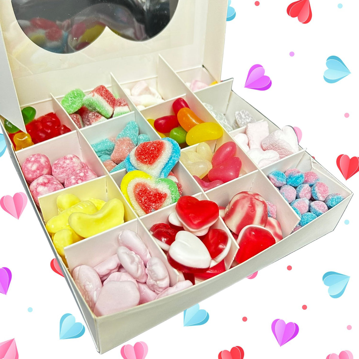 Valentine's Day Special Pick & Mix Sweets Selection Box - Candy ...